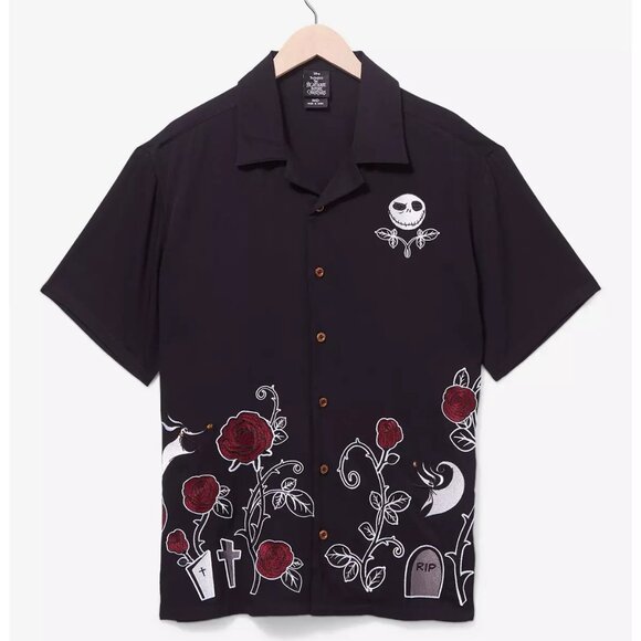 Disney | Shirts | Disney The Nightmare Before Christmas Jack ...